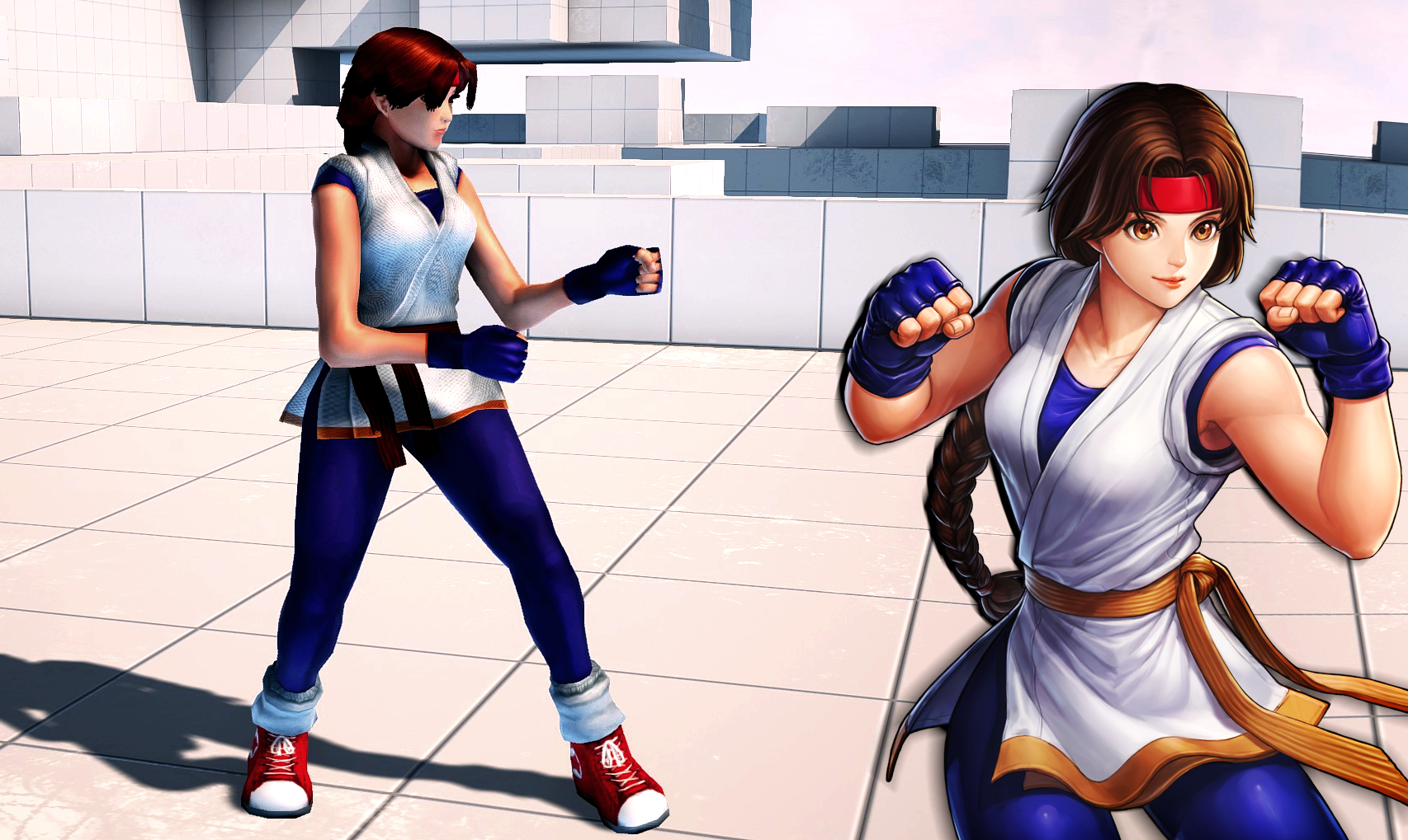 Tekken 7 Mod: Yuri Sakazaki KOF MI Mod (Asuka) by TheRessen on DeviantArt