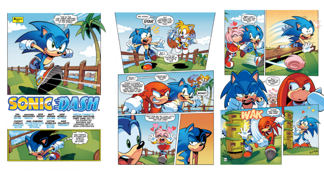 Sonic Dash Comic Preview by sonics-literal-fan on DeviantArt