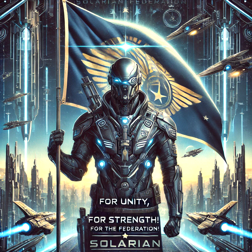 Solarian Federation - space navy poster by SzajberSzittya on DeviantArt