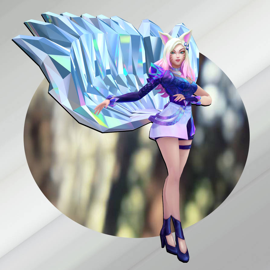 Ahri KDA ALLOUT by JillWarrick on DeviantArt