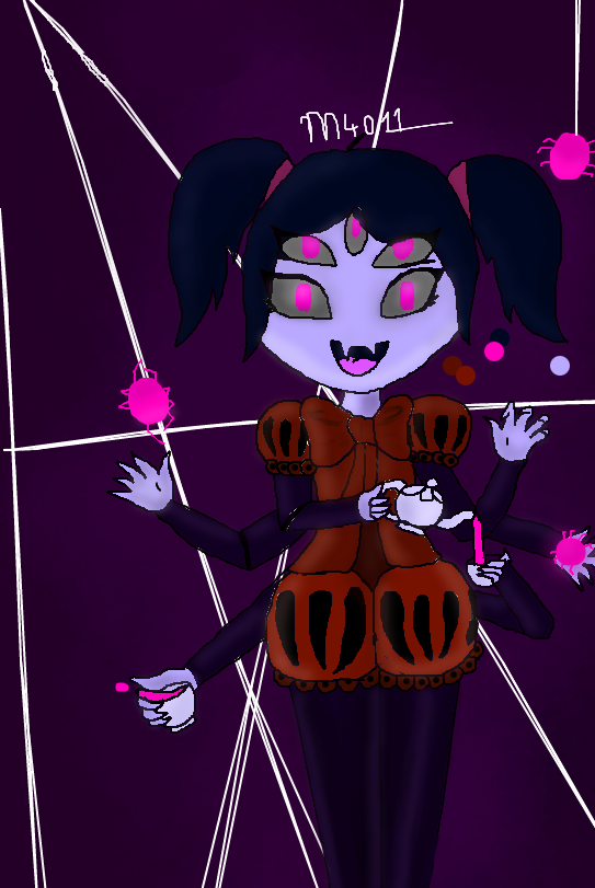 Muffet by misty4011 on DeviantArt