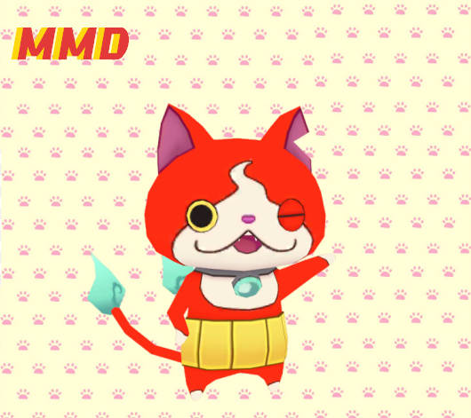 [MMD] Jibanyan DL by JibakomaWrites on DeviantArt