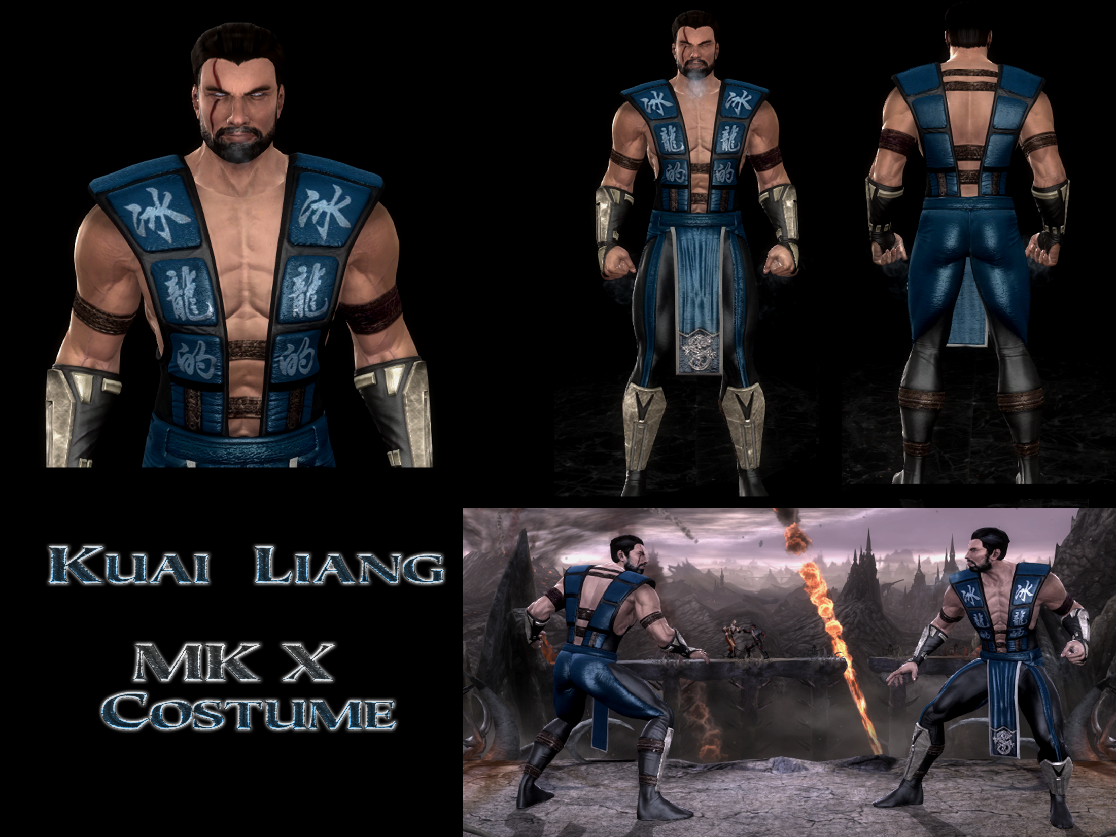 MKKE: Kuai Liang costume MK X by ArRoW-4-U on DeviantArt