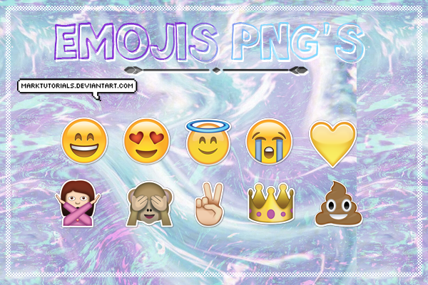 +Pack de Emojis Png's by marktutorials on DeviantArt