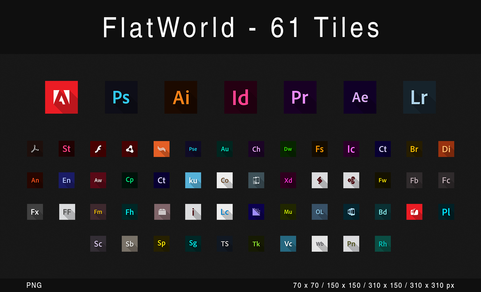Adobe Systems - Tiles Pack by DaniloRosari on DeviantArt