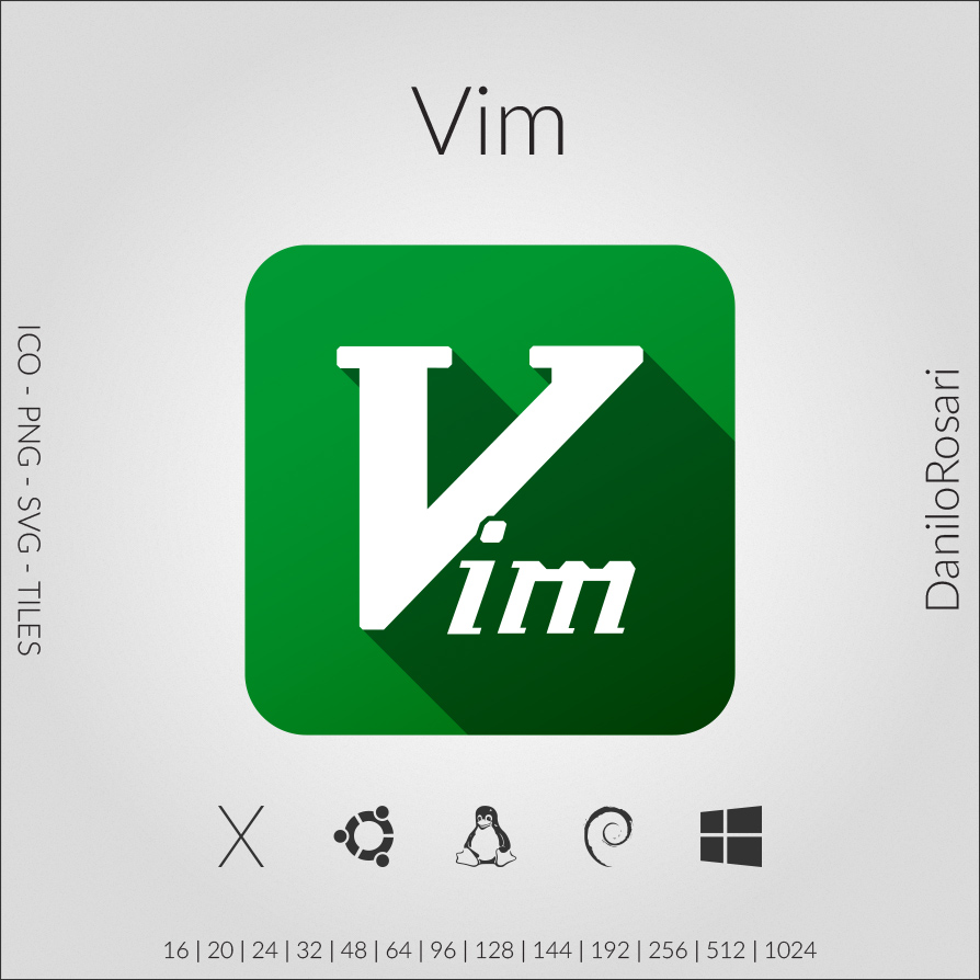 Vim - Icon Pack by DaniloRosari on DeviantArt