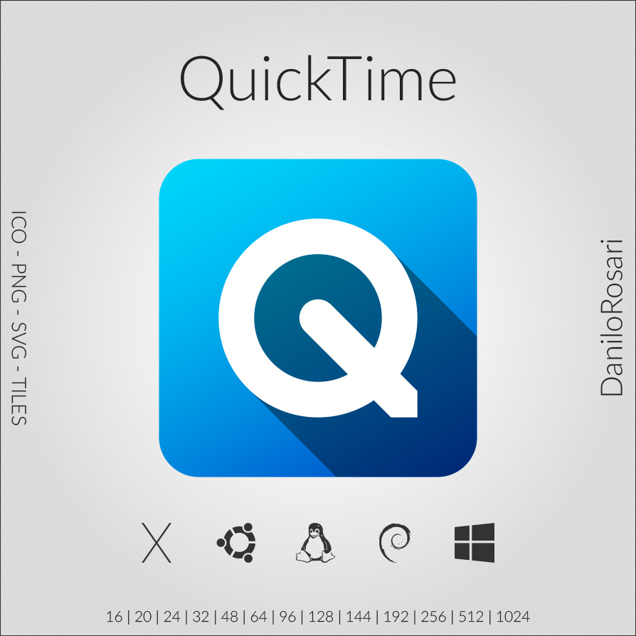 QuickTime - Icon Pack by DaniloRosari on DeviantArt