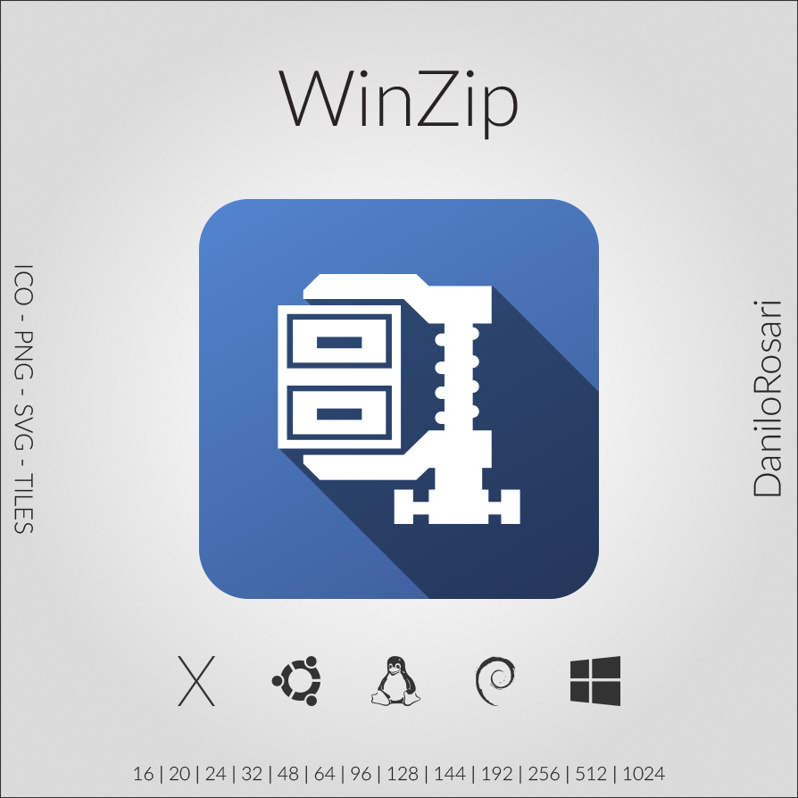 Winzip Icon Set