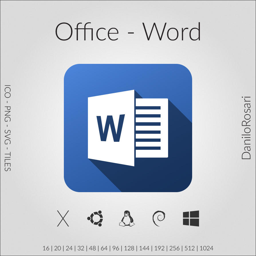 Office Word Icon Pack By DaniloRosari On DeviantArt
