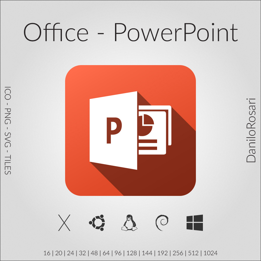 Office (PowerPoint) - Icon Pack by DaniloRosari on DeviantArt