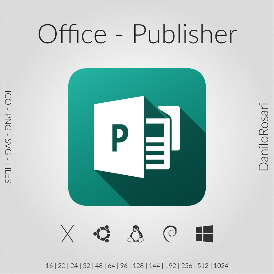 Office (Publisher) - Icon Pack by DaniloRosari on DeviantArt