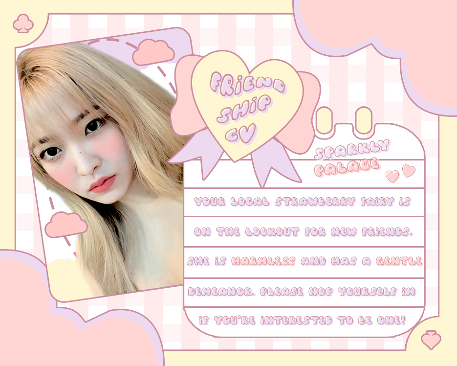 #PSD Template | Friendship CV by @SPARKLYPALACE by sparklypalace on ...