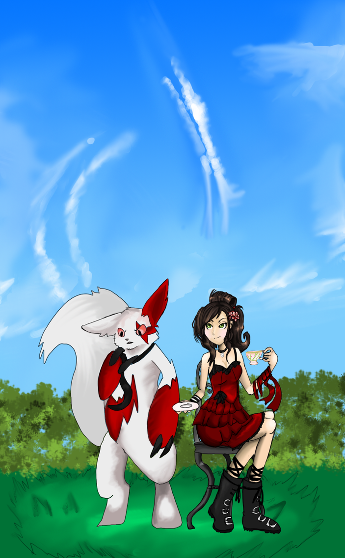 Tea with the Valkyries by ToriFross on DeviantArt