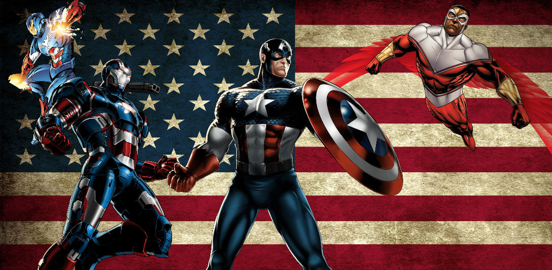 Marvel: American heroes wallpaper by transformersfan482 on DeviantArt