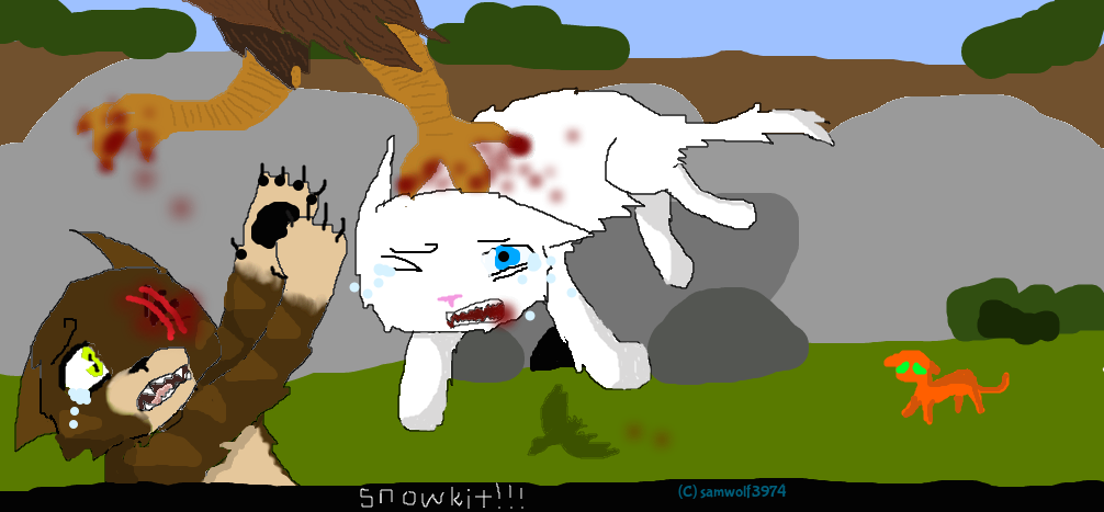 Snowkit's Death :( by SaltySamSammich on DeviantArt