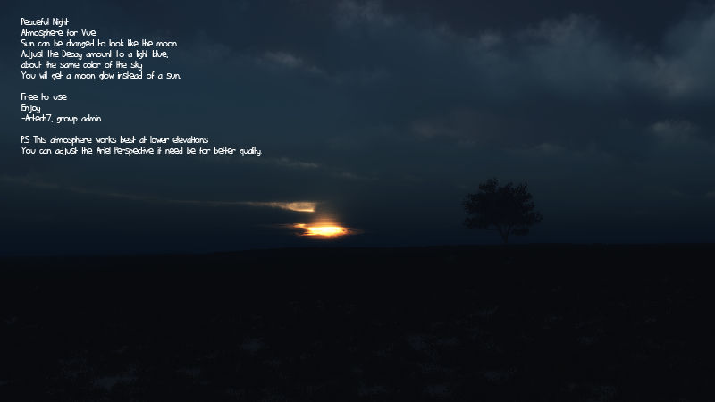 Peaceful Night by artech7 on DeviantArt