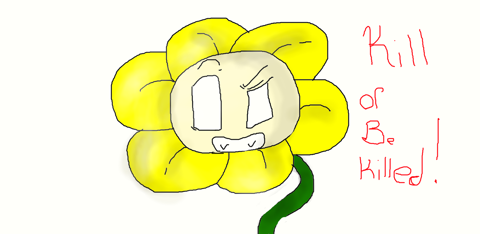 Cartoon Flowey by UndertaleGamin12342 on DeviantArt