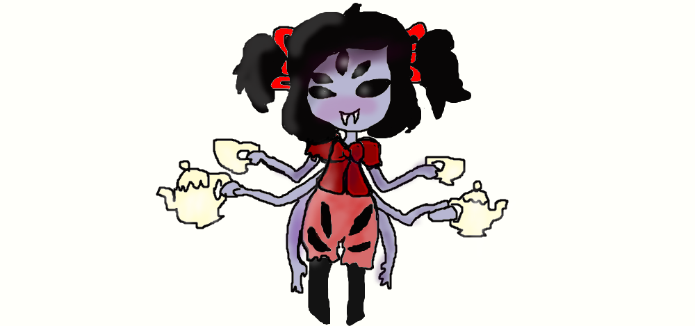 Cartoon Muffet by UndertaleGamin12342 on DeviantArt