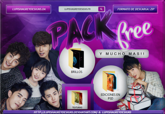 PACK FREE REGALO by LupishaGreyDesigns on DeviantArt