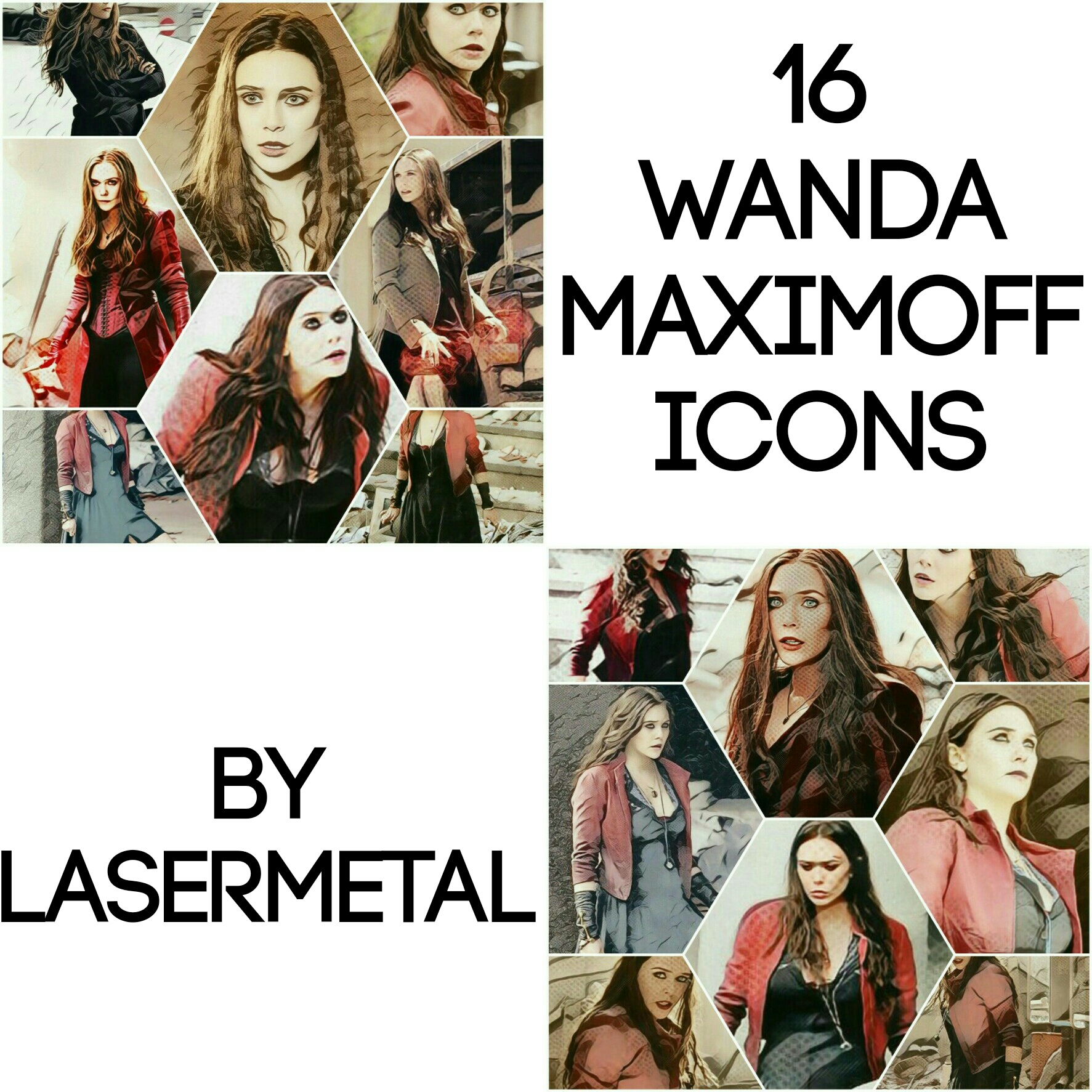 Wanda Maximoff Icon Pack by ANNABELLAMAKESSTUFF on DeviantArt