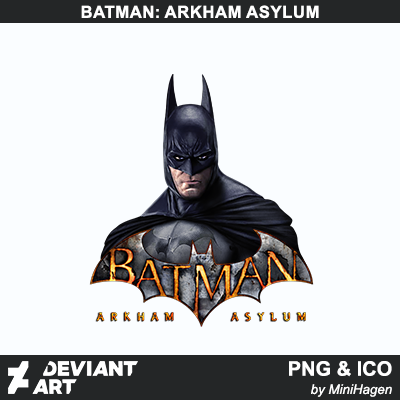 Batman: Arkham Asylum Icon by MiniHagen on DeviantArt