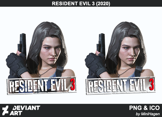 Resident Evil 3 (2020) Icon by MiniHagen on DeviantArt