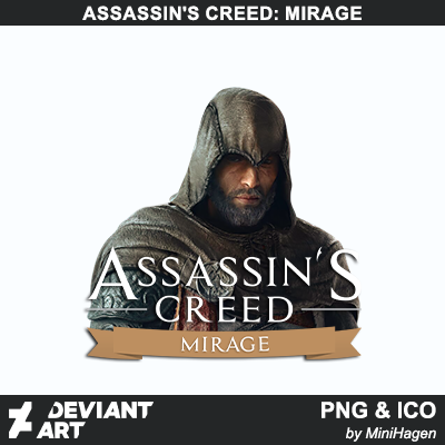 Assassin's Creed: Mirage Icon [EN/RU/UA] by MiniHagen on DeviantArt