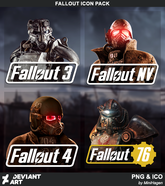 Fallout Icon Pack by MiniHagen on DeviantArt