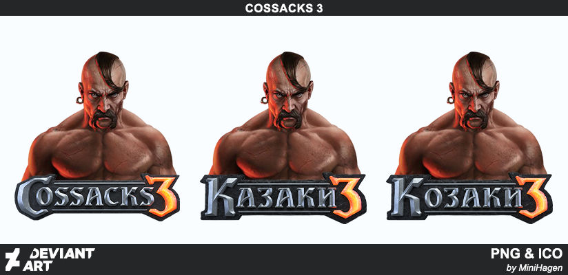 Cossacks 3 Icon [EN/RU/UA] by MiniHagen on DeviantArt