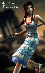 Dissidia 012 Aerith P3 by raidergale on DeviantArt