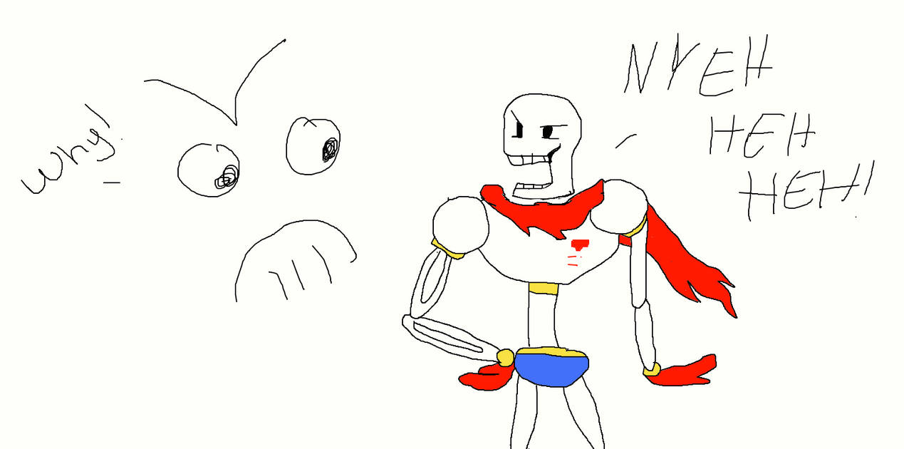 Papyrus I guess? by Yellowsoul453 on DeviantArt