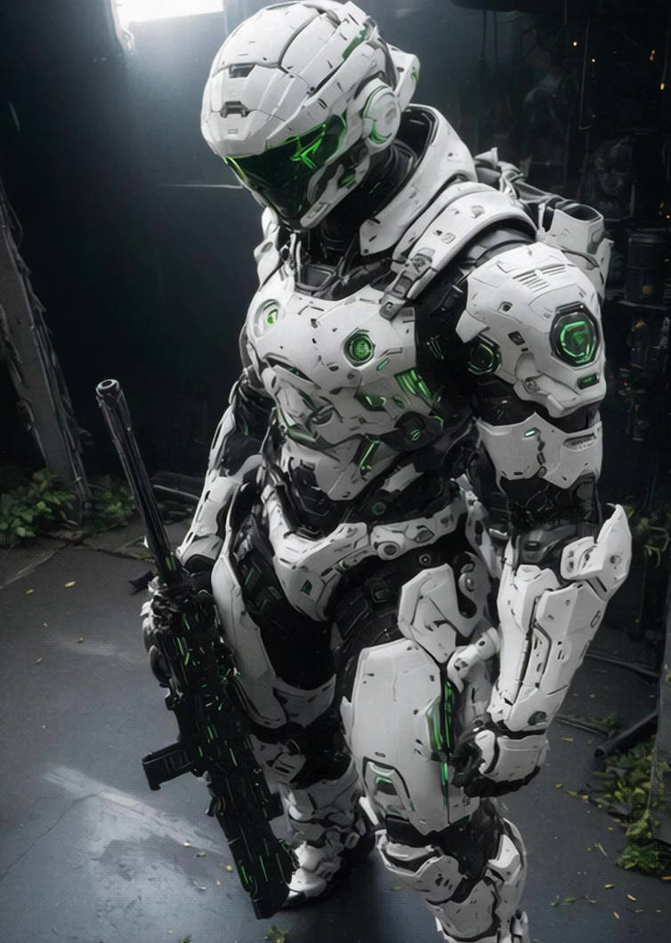 Cyber Soldier 002 - Animation by xtylesz on DeviantArt