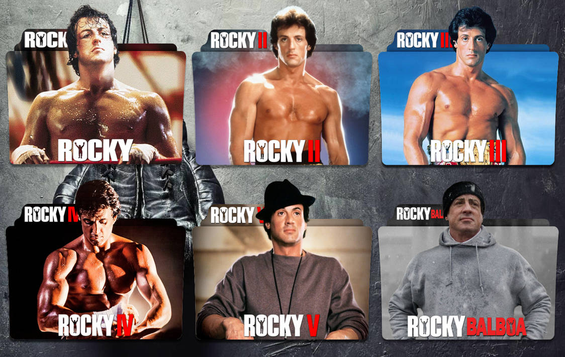 Rocky Film Series Folder Icons by Harry312 on DeviantArt