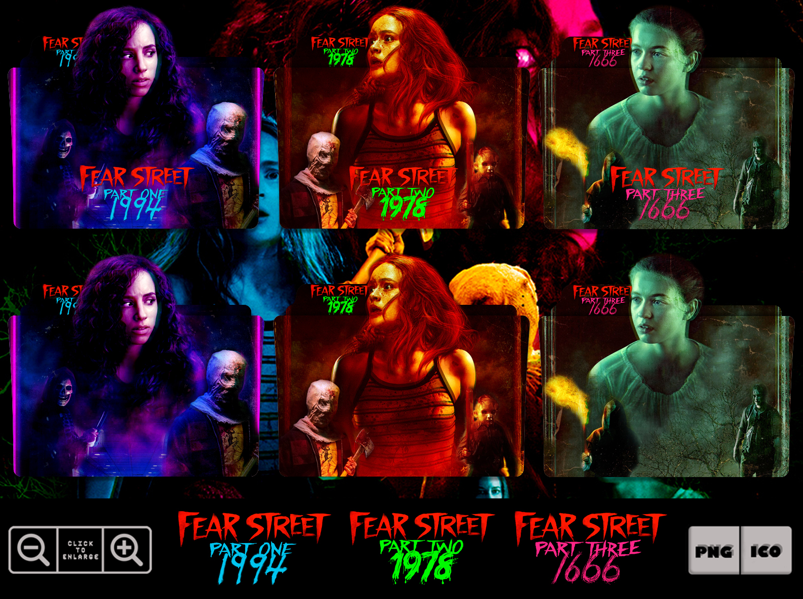 Fear Street Trilogy Folder Icons by Harry312 on DeviantArt