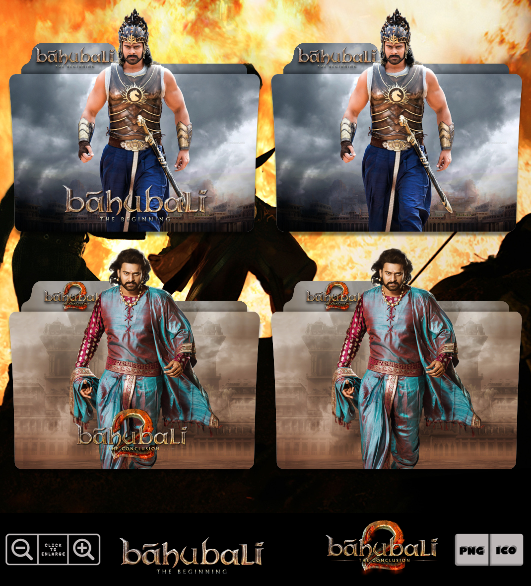 Baahubali Folder Icons by Harry312 on DeviantArt