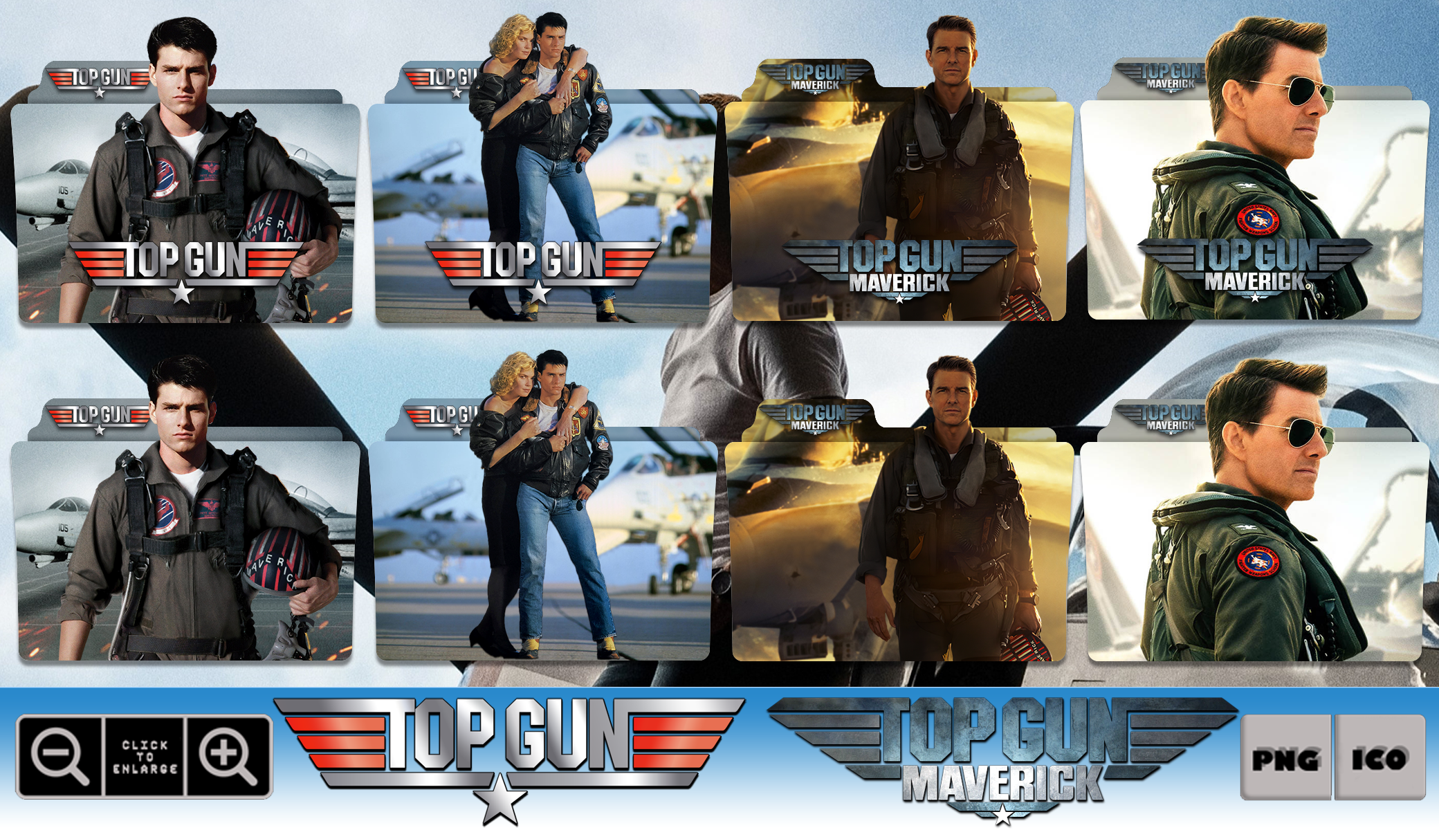 Top Gun Film Series Folder Icons by Harry312 on DeviantArt