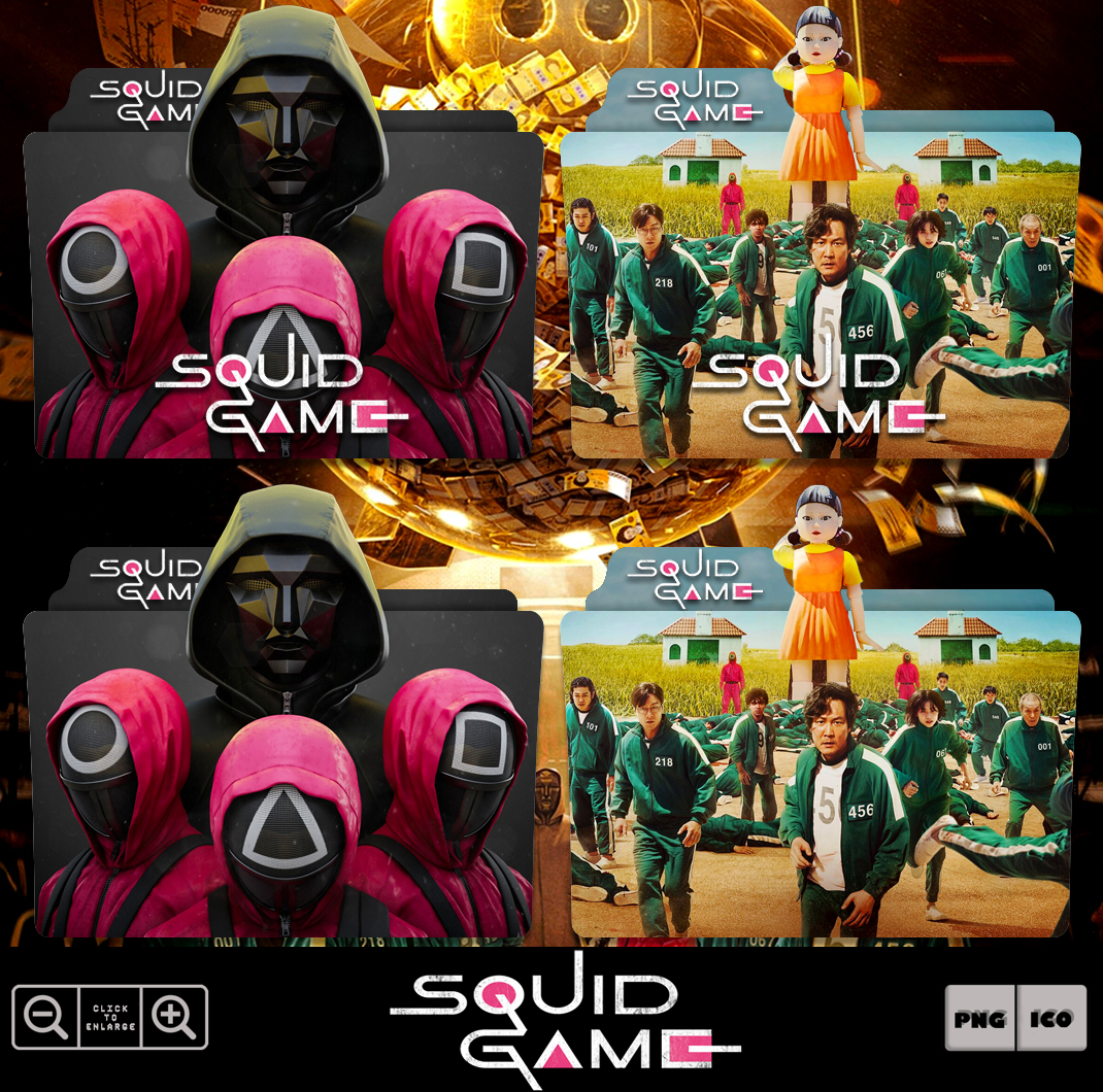 Squid Game S1 Folder Icons by Harry312 on DeviantArt