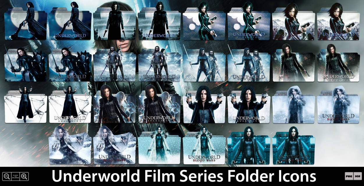 Underworld Film Series Folder Icons by Harry312 on DeviantArt