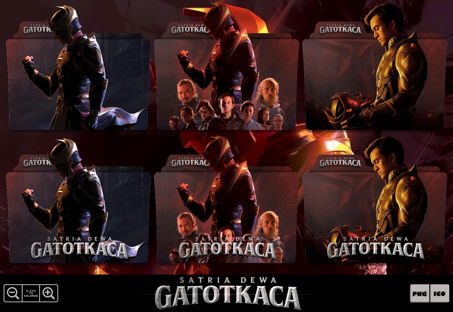 Satria Dewa - Gatotkaca Folder Icons by Harry312 on DeviantArt