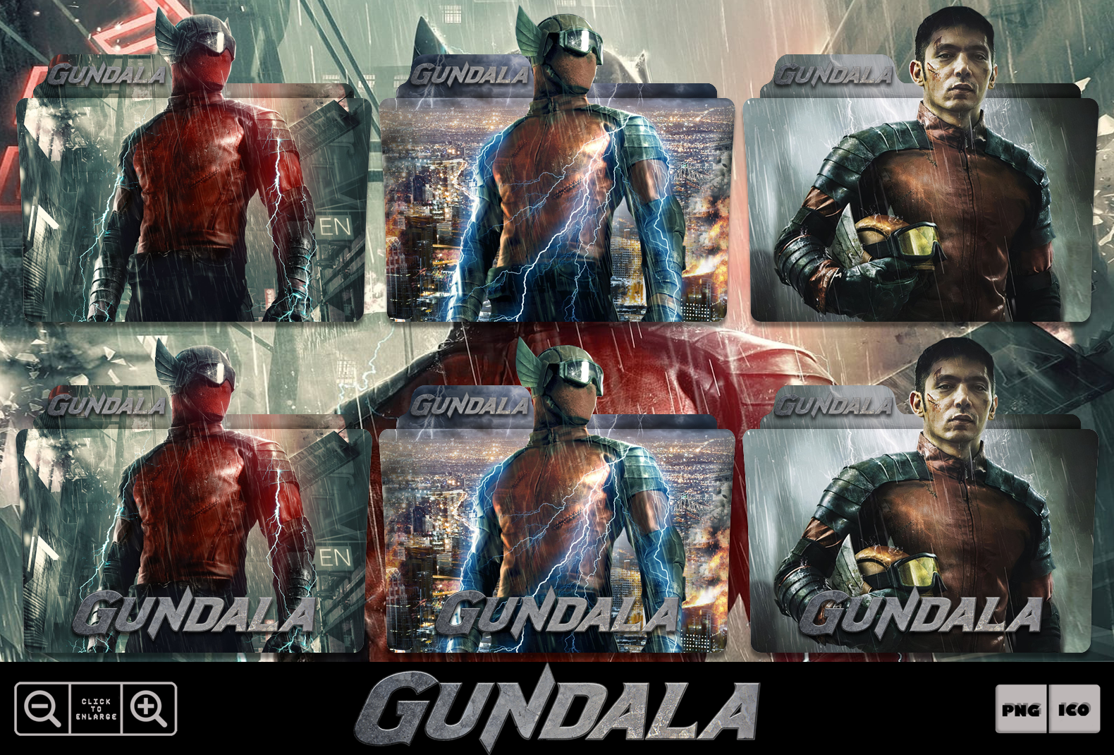 Gundala Folder Icons by Harry312 on DeviantArt