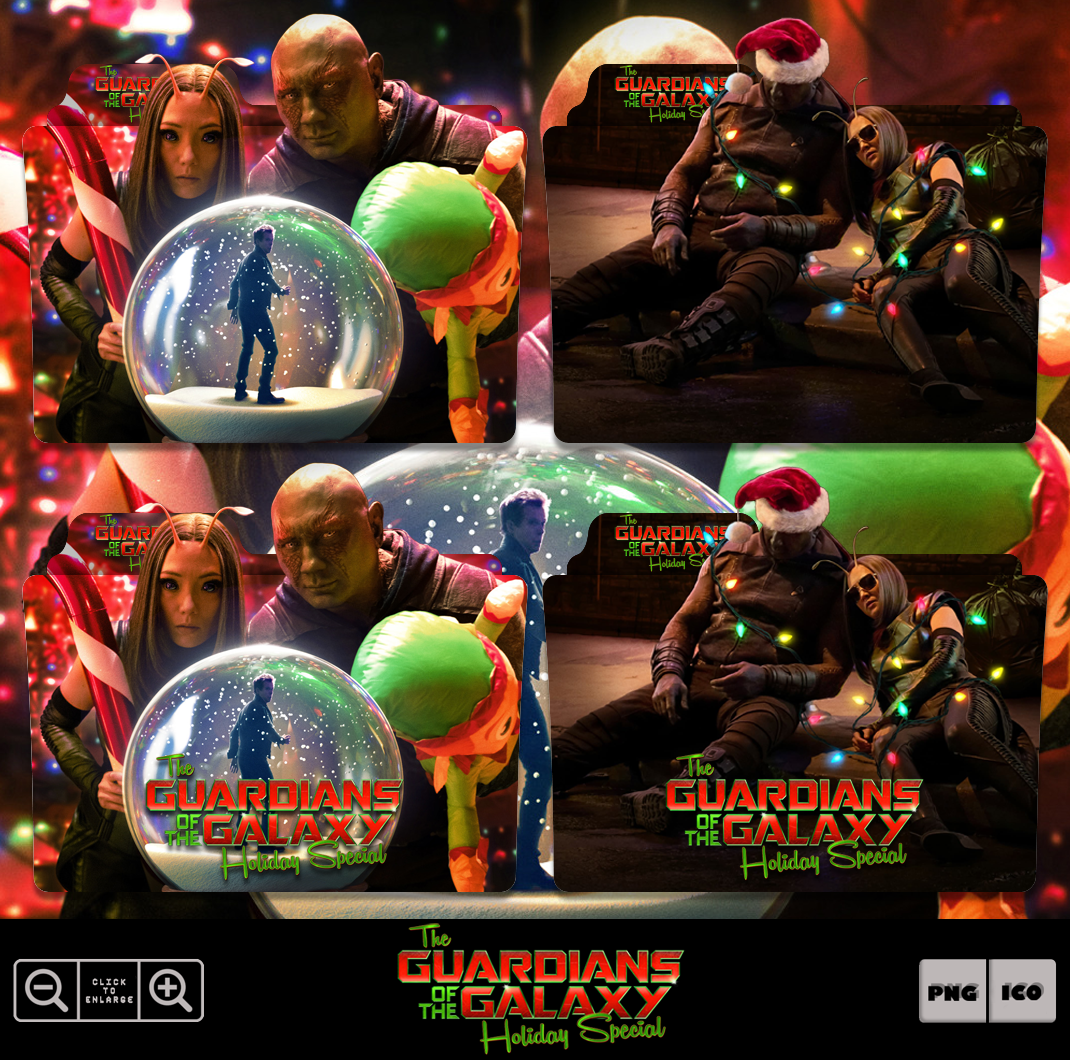 The Guardians of the Galaxy Holiday Special Icons by Harry312 on DeviantArt