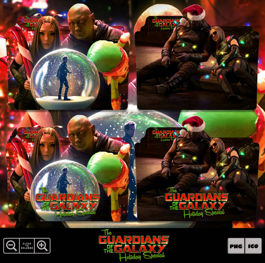 The Guardians of the Galaxy Holiday Special Icons by Harry312 on DeviantArt