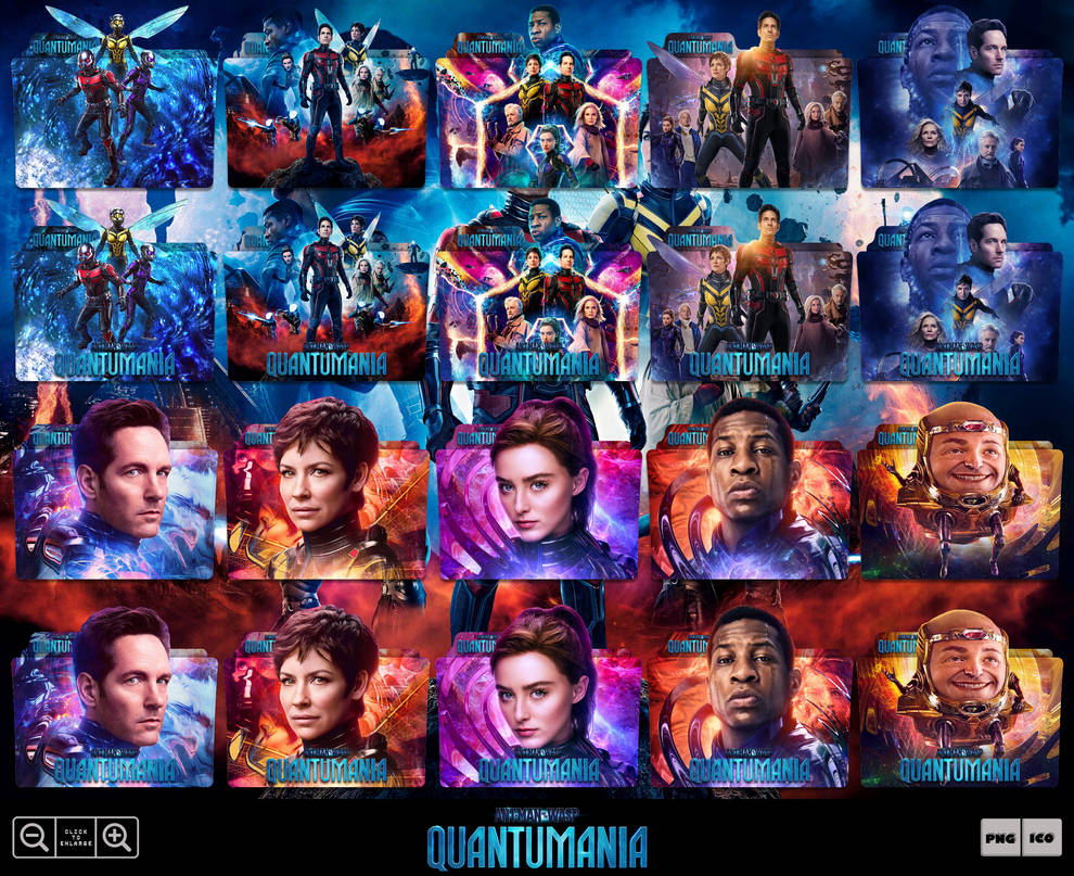 Ant-Man and the Wasp - Quantumania Folder Icons by Harry312 on DeviantArt