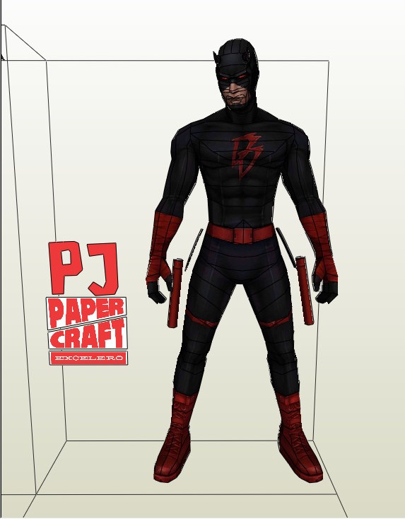 Daredevil Shadowland by PJExceleroPapercraft on DeviantArt