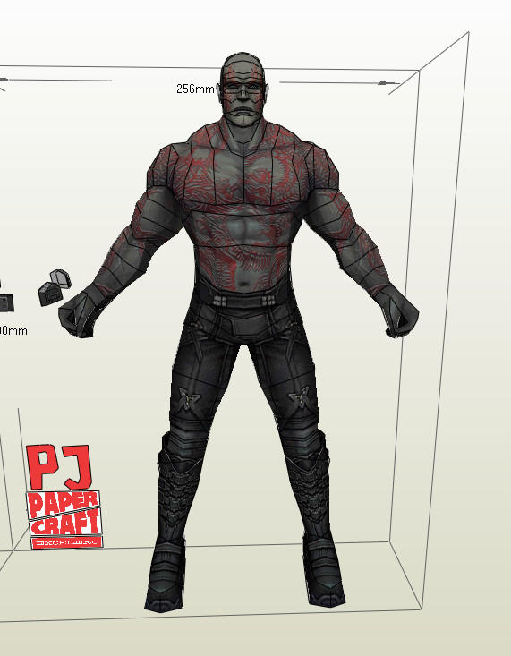 Drax by PJExceleroPapercraft on DeviantArt