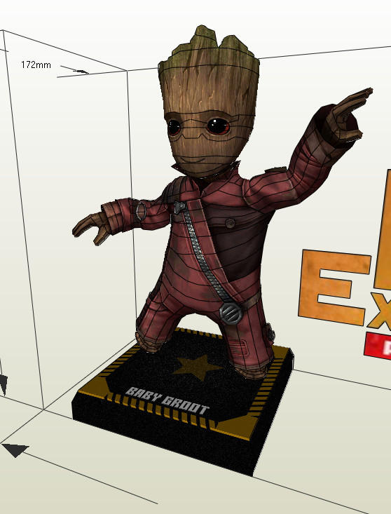 Baby Groot by PJExceleroPapercraft on DeviantArt