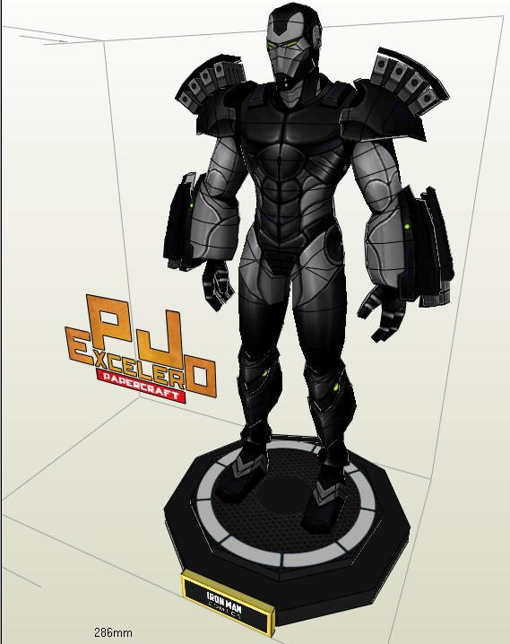 War Machine Initiative [Weapon 1] by PJExceleroPapercraft on DeviantArt