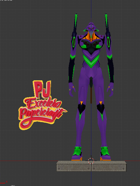 Unit-01 by PJExceleroPapercraft on DeviantArt