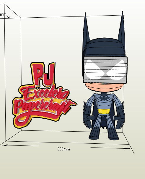 Teeny Titans - Batman by PJExceleroPapercraft on DeviantArt