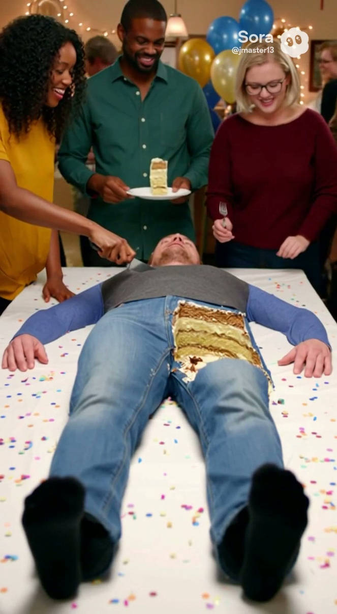 Human Cake 2 by MastersJet on DeviantArt